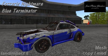Second Life Marketplace - Nightmare "Blue Terminator" mesh