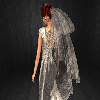 Second Life Marketplace - WRC Veil Shop.. Antique Lace Veil box