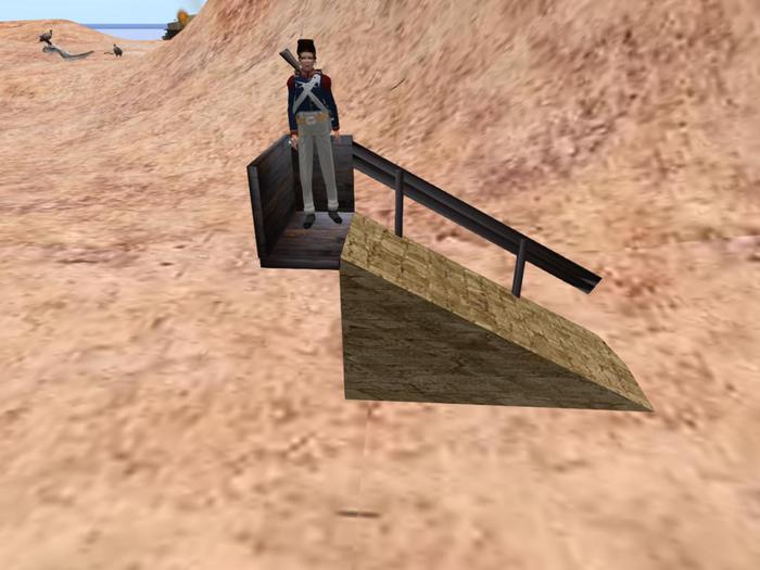 Second Life Marketplace - Ramp for Fort military mexican