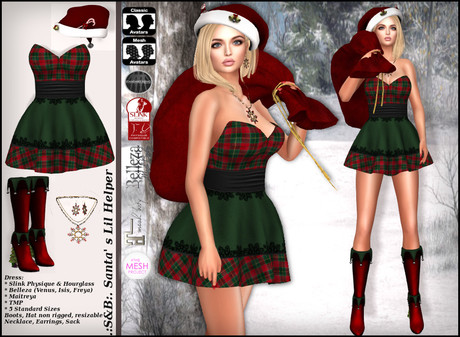 Second Life Marketplace - .:S&B:. Santa' s Lil Helper