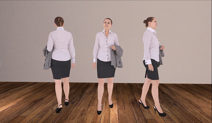 Second Life Marketplace Dummy 41 Office Woman