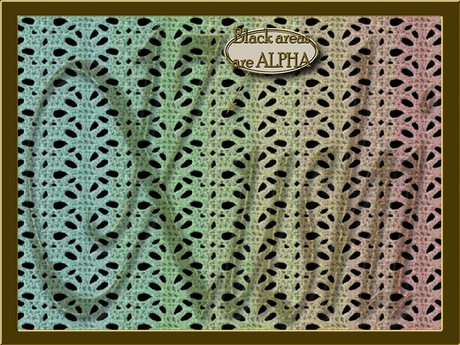 Second Life Marketplace - Fine Crochet Lace Alpha Textures