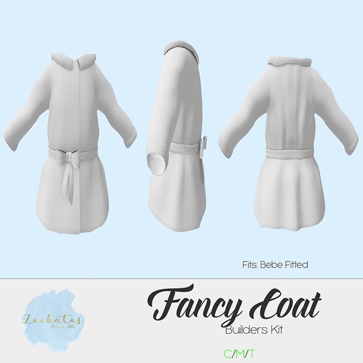 Second Life Marketplace - Zoobatos - Fancy Coat Skirt (BEBE Fitted)