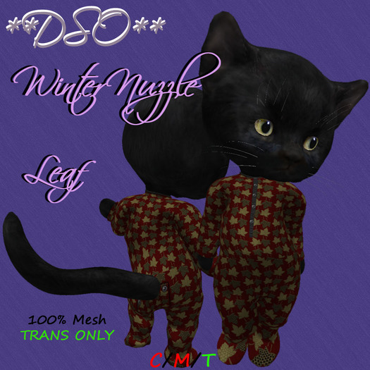 Second Life Marketplace - **DSO** Winter Nuzzle - Leaf