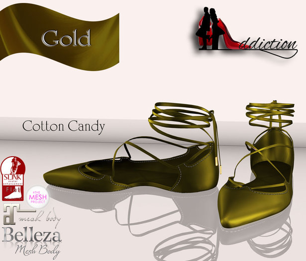 Second Life Marketplace - {SA} Cotton Candy Gold