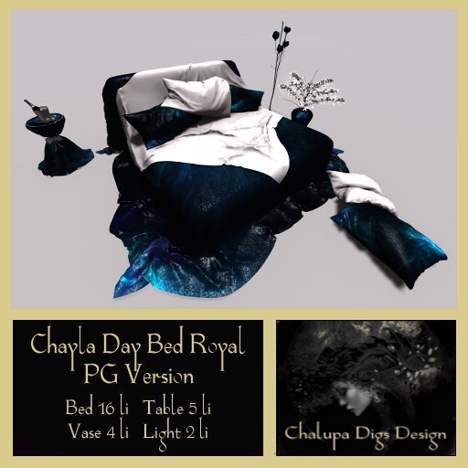Second Life Marketplace - Chayla Daybed Pg Royal