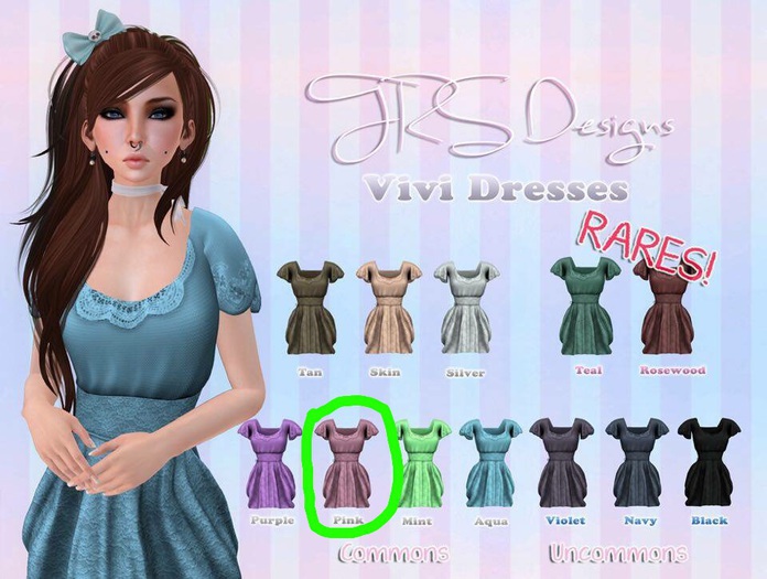 Second Life Marketplace - Vivi Dress Common Pink