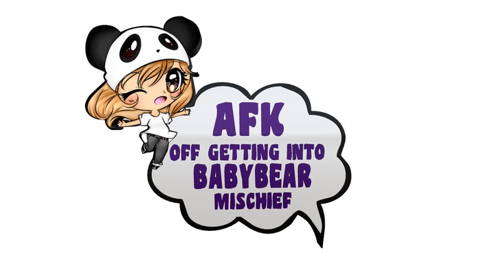 Second Life Marketplace - BabyBear Afk Sign