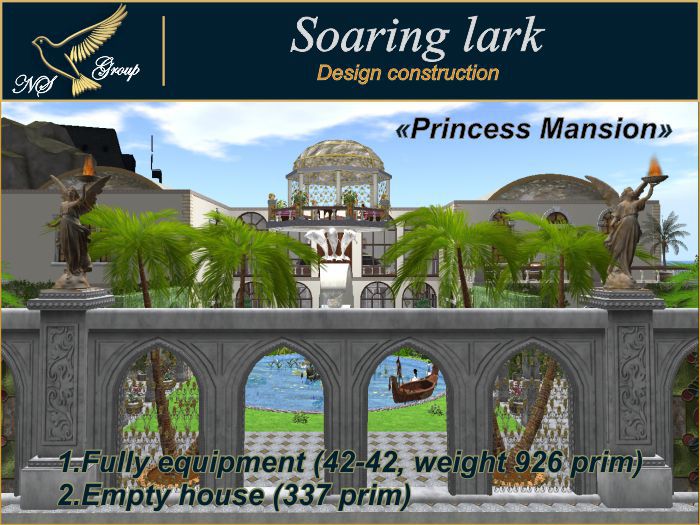 Second Life Marketplace - NS-House "Mansion of the Princesses"