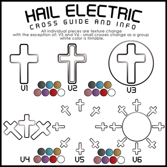 Second Life Marketplace - DISORDERLY. / Hail Electric / Crosses