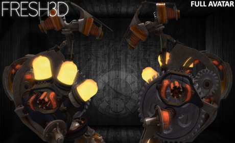 Second Life Marketplace - Fresh3D Clockwork AVATAR