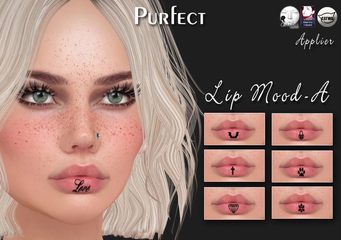 Second Life Marketplace - Purfect Lip Mood - A