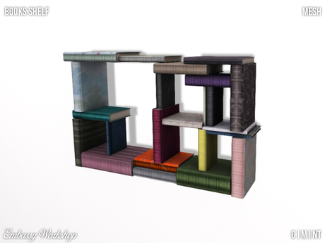 Second Life Marketplace - EW - Books Shelf