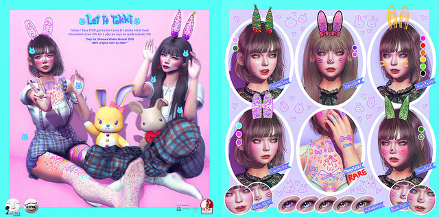 Second Life Marketplace - NEO** : Let it Tokki - My Rabbit Orange [Catwa]