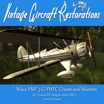 Second Life Marketplace - PAINT Waco YMF 5 MegaPack v1.5