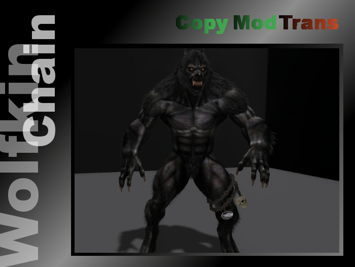 Second Life Marketplace - 2 Upper leg chains - Fits to Niramyth Wolfkin ...