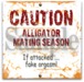 Second Life Marketplace - SIGN - Alligator Mating Season