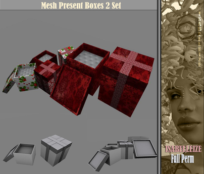 Second Life Marketplace - Present Boxes Set Full Perm