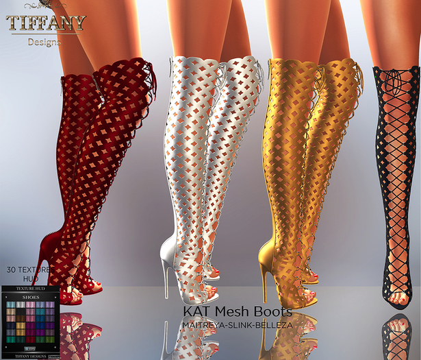 Second Life Marketplace - ::TD:: KAT Mesh Boots