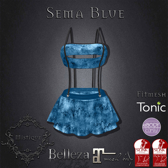 Second Life Marketplace - **Mistique** Sema Blue (wear me and click to ...
