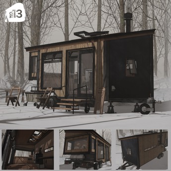 Second Life Marketplace - ::no13:: mobile home box(16LI)RARE