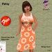 Second Life Marketplace - [KS] Patsy in Mango Floral (Free Gift)