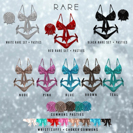 Second Life Marketplace - .Inkhole. My Gift Gacha Set - (M/L) (Nude) (Box)
