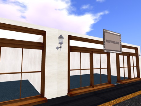 Second Life Marketplace - Road with eight shops