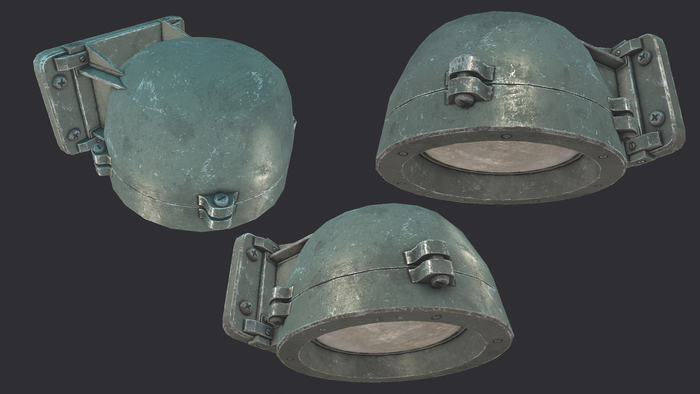 Second Life Marketplace - Bunker Lamp 2C