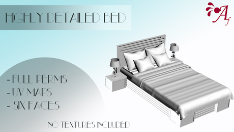 Second Life Marketplace - LUXURY XL BED