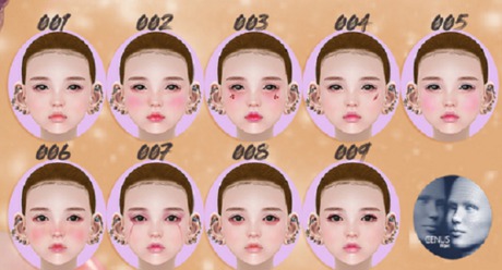Second Life Marketplace - VCO ~ GENUS 'Timo' Skin Applier 005 for GENUS ...