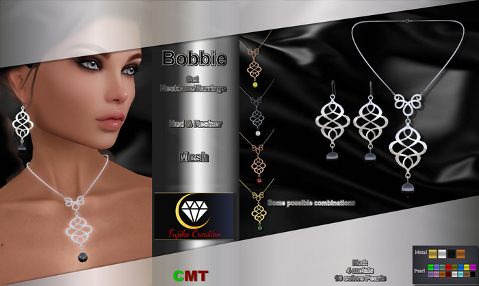 Second Life Marketplace - FC - Mesh - Bobbie Set - With Hud texture ...