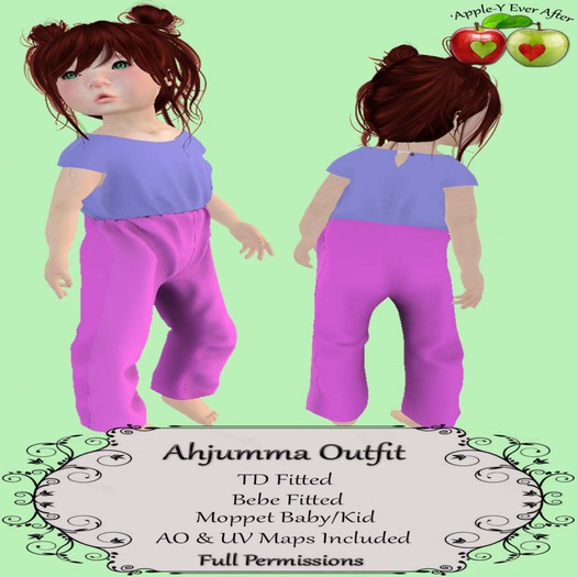 Second Life Marketplace - {AEA} Ahjumma Outfit (ADD to unpack)