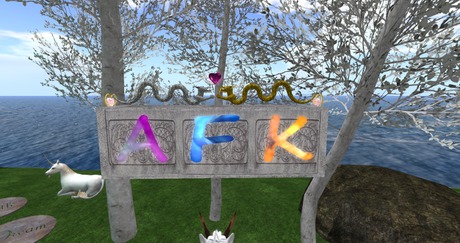 Second Life Marketplace - ^..^ AFK - Signs Dragon Love Couple *floating ...
