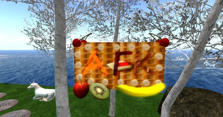 Second Life Marketplace - ^..^ AFK - Signs Yummy Fruit *floating ...