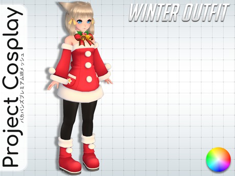 Second Life Marketplace - [Project Cosplay] Winter Outfit for Kemono ...