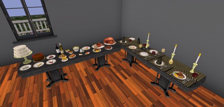 Second Life Marketplace - ~TCD~ Multi Color Dining Table