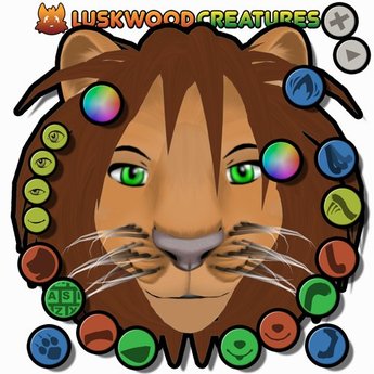 Second Life Marketplace - Luskwood Lion Avatar - Blue Male - Complete ...