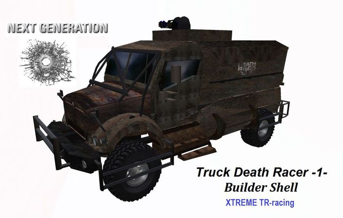 Second Life Marketplace - Truck Death Racer 1 Builder SHELL