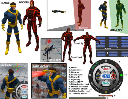 Second Life Marketplace - Cyclops Avatar X-men