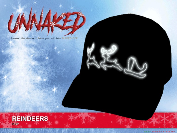Second Life Marketplace - UNNAKED / CAP / XMAS / REINDEERS