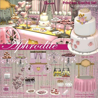 Second Life Marketplace - GACHA - Aphrodite gift boxes display w ...