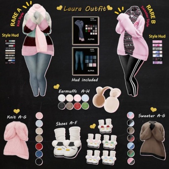 Second Life Marketplace - [89Hz] - Laura Shoes B