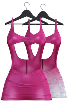 Second Life Marketplace - Seniha. Ryan Dress // Fucsia