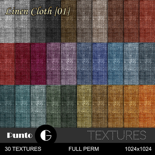 Second Life Marketplace - Linen cloth Textures [01]