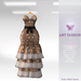 Second Life Marketplace - =AF= Snow Mesh Gown - Brown