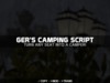 Second Life Marketplace - [Updated 2019] [50% Off!] GERgta's Camping Script