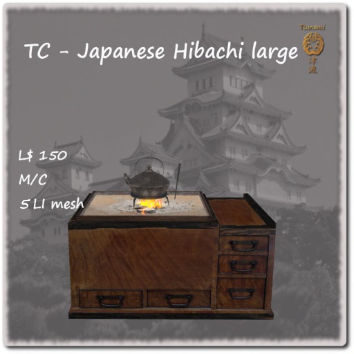 Second Life Marketplace - TC - Japanese Hibachi large