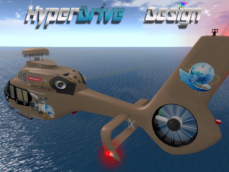 Second Life Marketplace - H-160 "GTFO!" PAINT KIT by HyperDrive Design