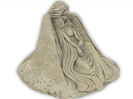 Second Life Marketplace - Full Perm Realistic Lady Angel Sand Stone Mesh